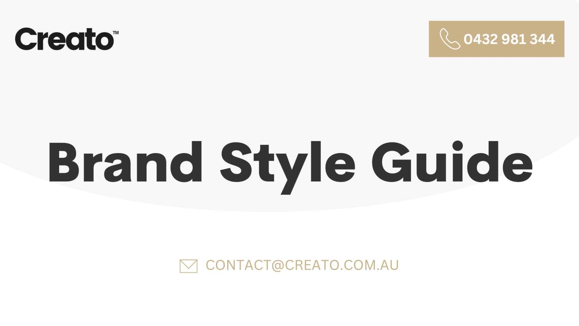 The Basics of Creating a Brand Style Guide - Creato™